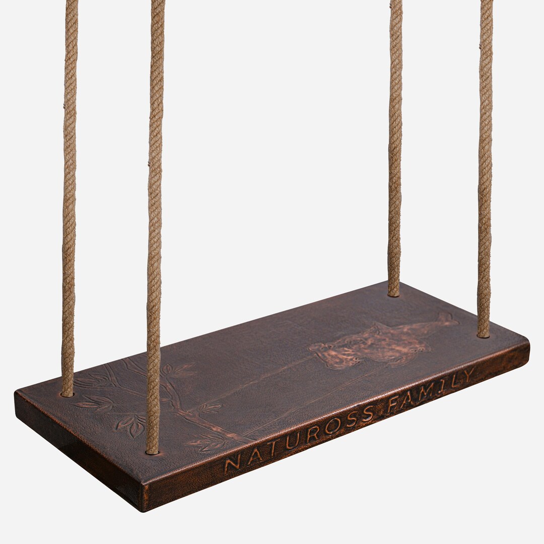 Copper Tree Swing, Handmade Tree Swing With Rope, Custom Tree Swing for ...