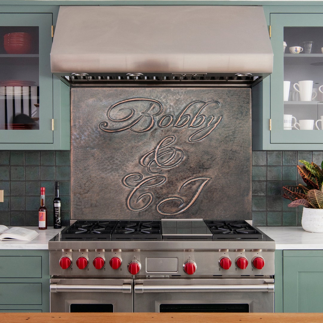 Custom Copper Sign, Personalized Name Sign, Home Wall Decor, Metal Wall ...