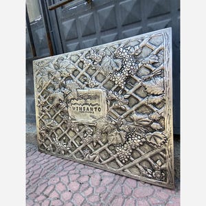 Custom Wine Cellar Signage, Copper Vineyard Signage, Handmade Winery ...