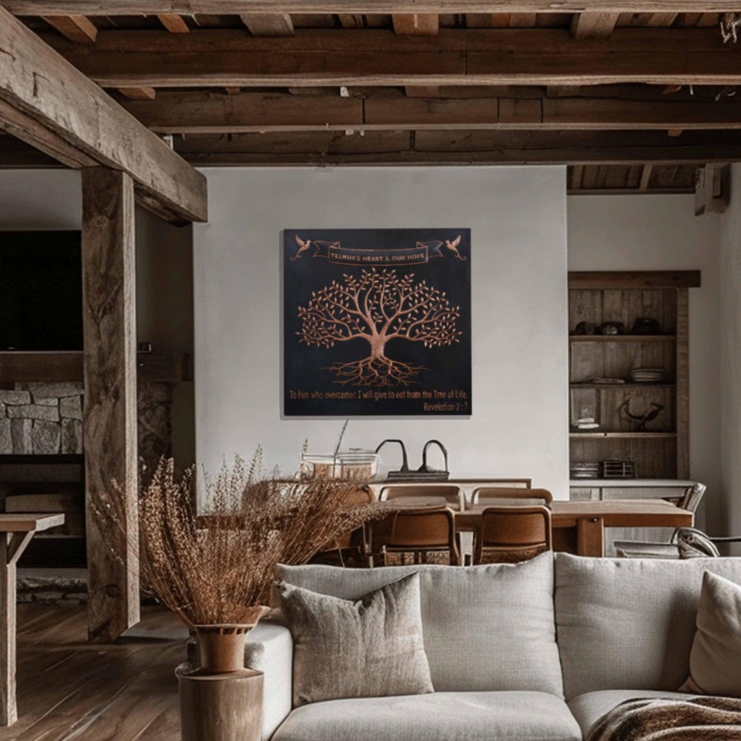 Bible Verse Plaque With Script, Custom Religious Sign, Personalized ...