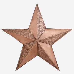 Copper Star Wall Decor, Large Star Wall Art - Etsy