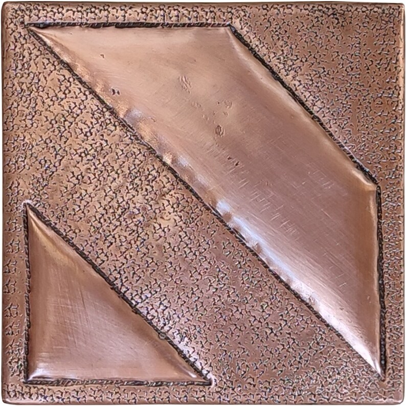 Modern Copper Tile Copper Wall Tiles Kitchen Tile Hand | Etsy
