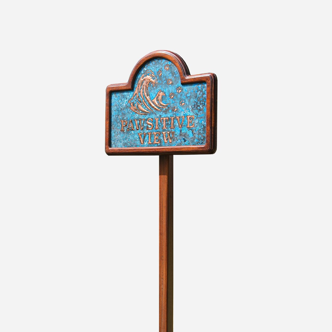 Single Post Sign - Etsy