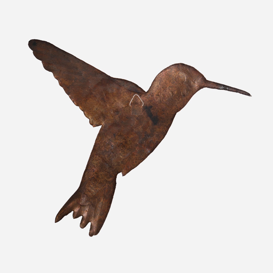 Copper Hummingbird Wall Art: Handmade Metal Wall Decor - Etsy
