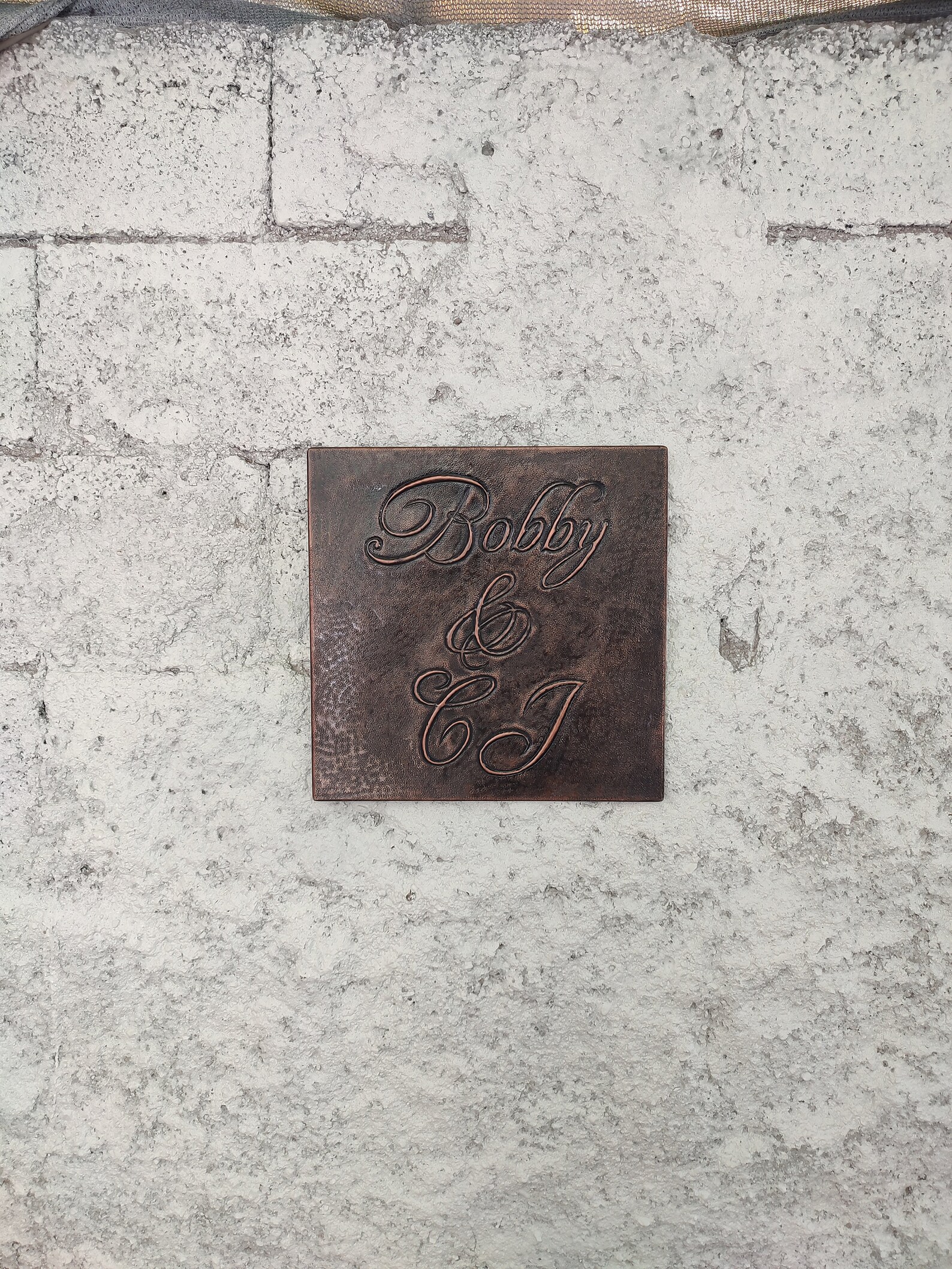 Custom Copper Sign Personalized Name Sign Home Wall Decor - Etsy