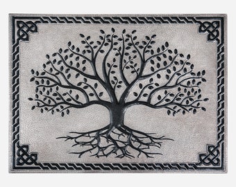 Tree of Life Rebirth Art Tile - Etsy