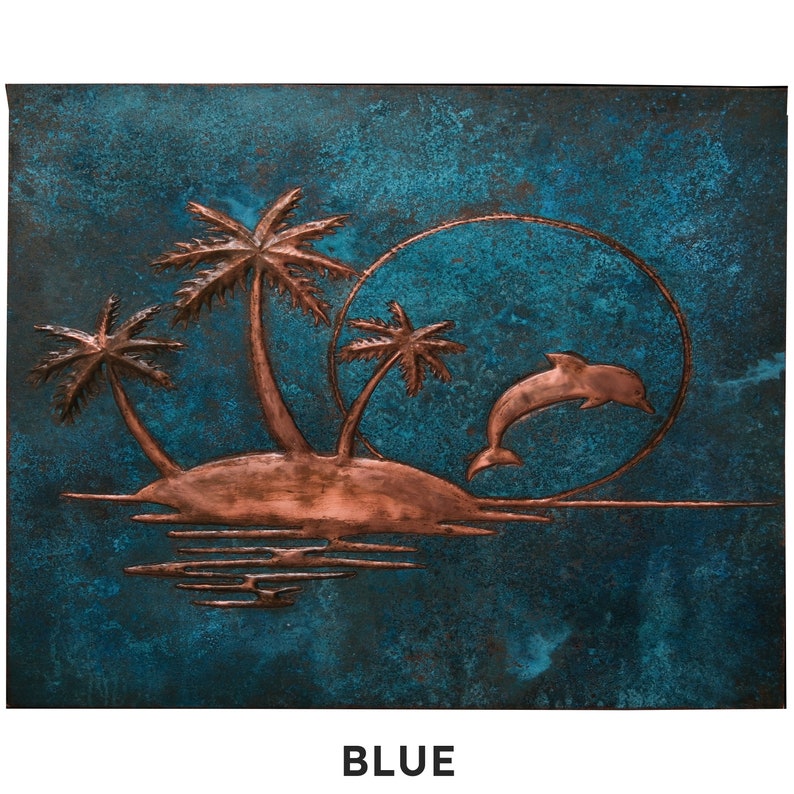 Coastal Ocean Scene Kitchen Backsplash Tile Rising Sun Behind - Etsy