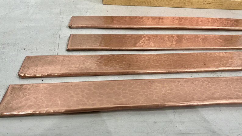 Handmade Embossed Copper Kick Plate: Kitchen Island & Peninsula Panel ...