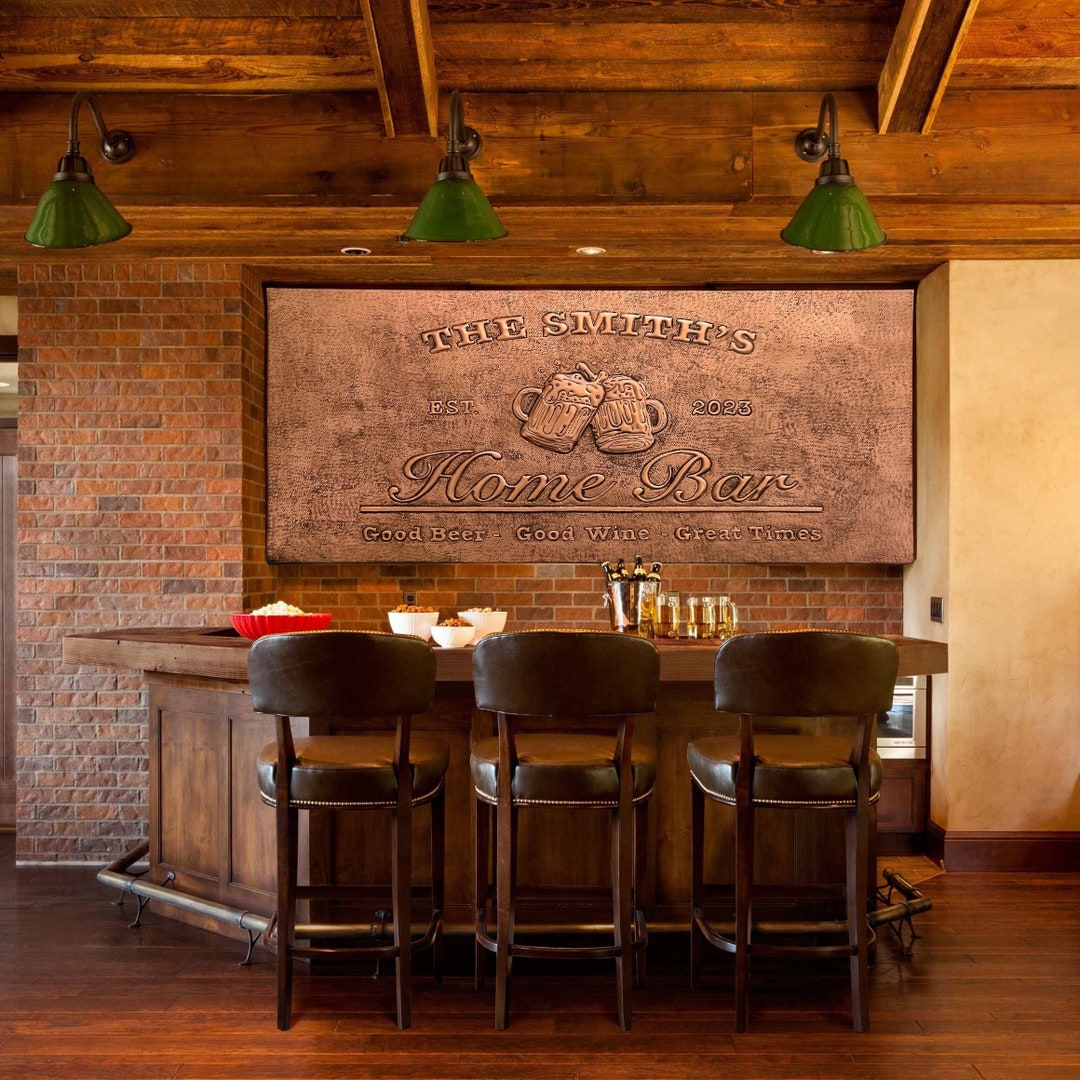 Home Bar Sign, Beer Sign, Pub Sign, Lounge Sign, Bar Name Sign, Home ...