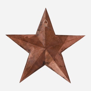 Copper Star Wall Decor, Large Star Wall Art - Etsy