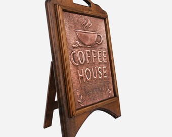 Modern A-frame Sign Sandwich Board - Etsy