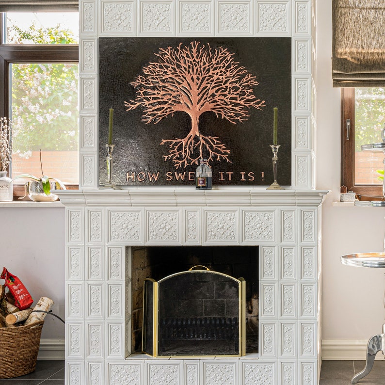 Large Wall Art Copper Tree of Life With Root Copper Wall Art - Etsy