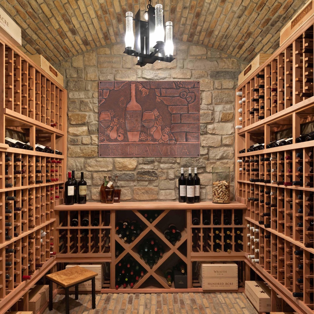 Custom Wine Cellar Signage, Copper Vineyard Signage, Handmade Winery ...