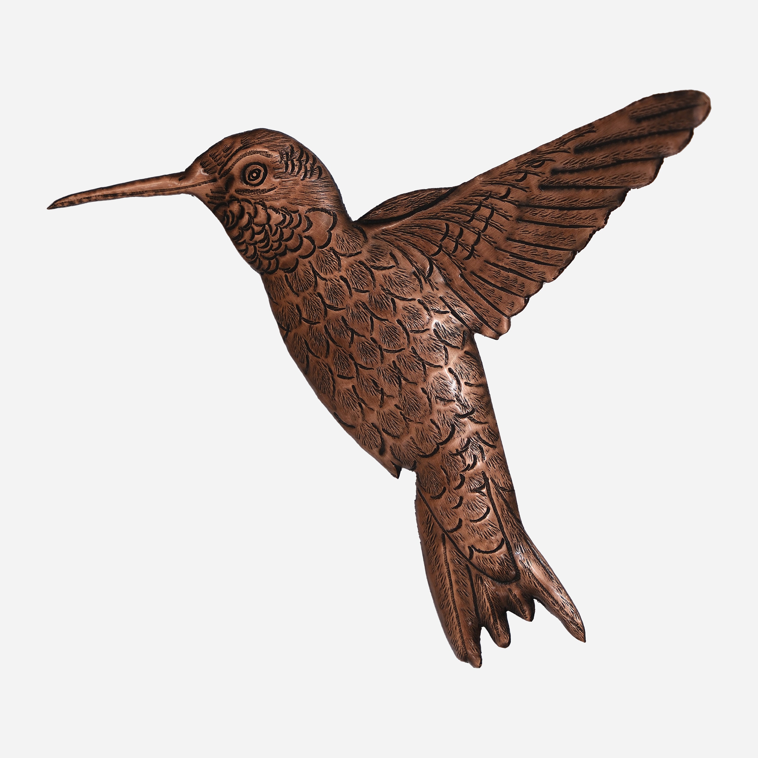 Copper Hummingbird Wall Art: Handmade Metal Wall Decor - Etsy