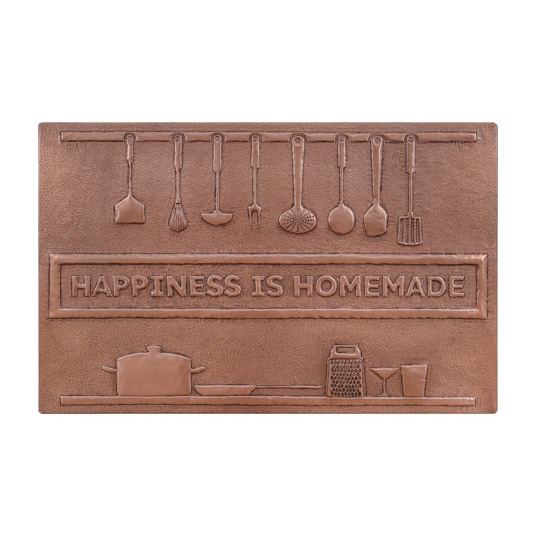 Personalized Kitchen Splashback Sign Decor, Customized Copper ...