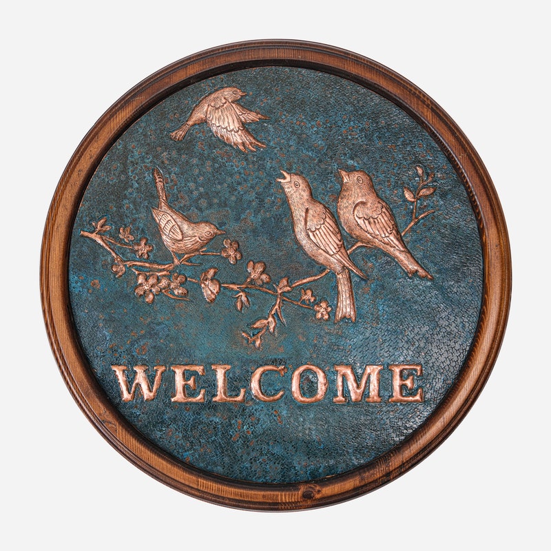 Welcome Plaque - Etsy