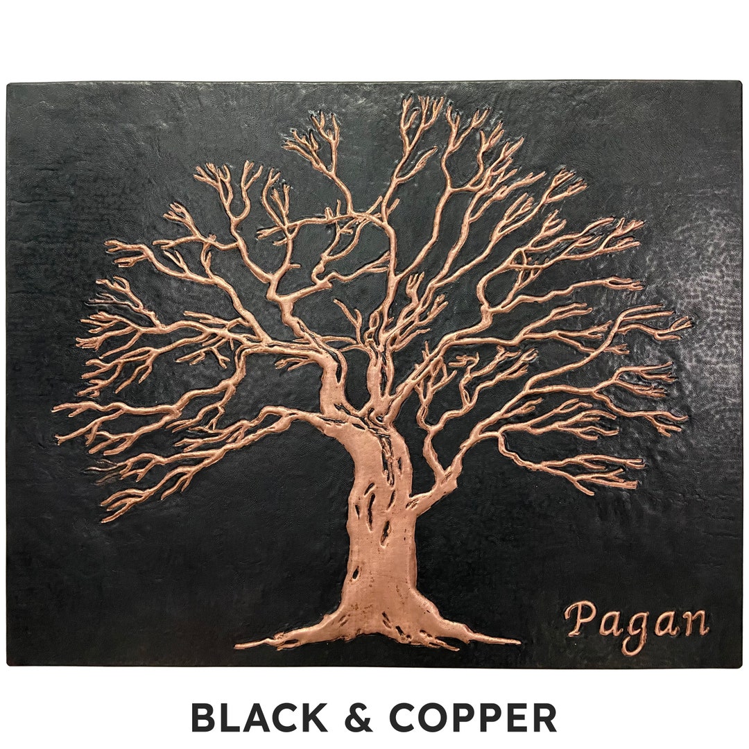 Handmade Tree of Life Copper Tile for Kitchen Backsplash, Indoor ...