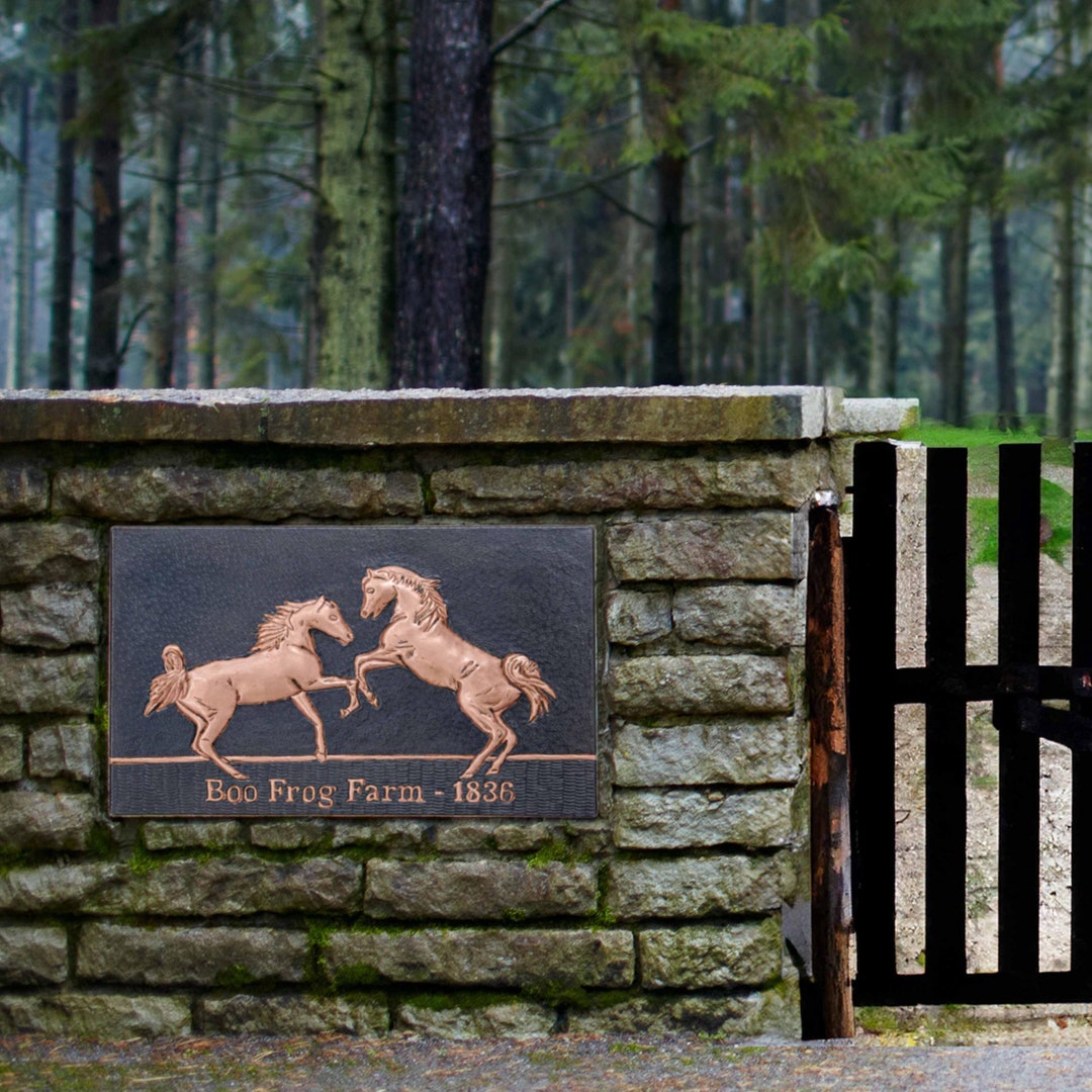 Custom Farm Sign, Personalized Farmhouse Sign, Handmade Farming Sign ...