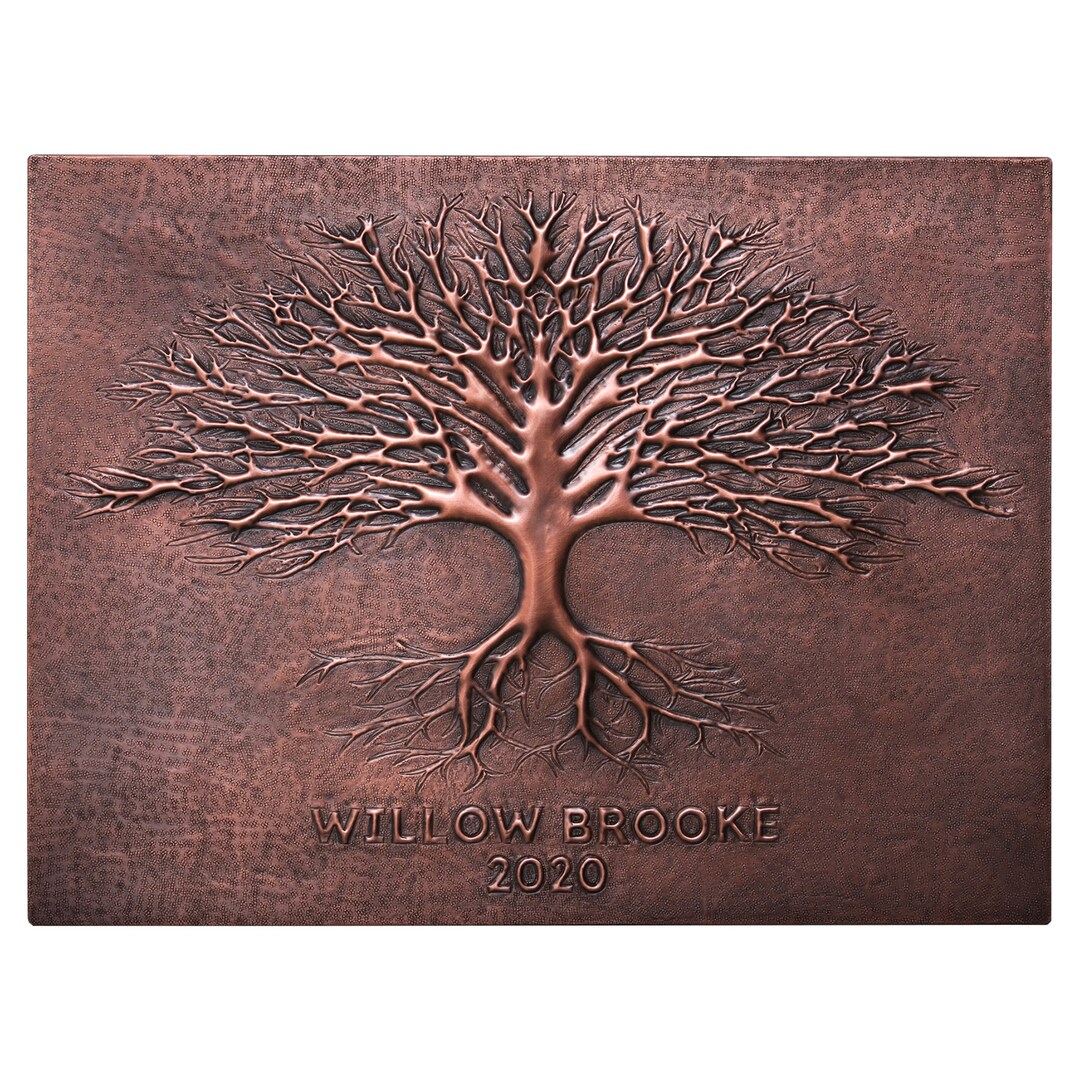 Tree of Life With Root Wall Art, Tree of Life Wall Decoration, Copper ...