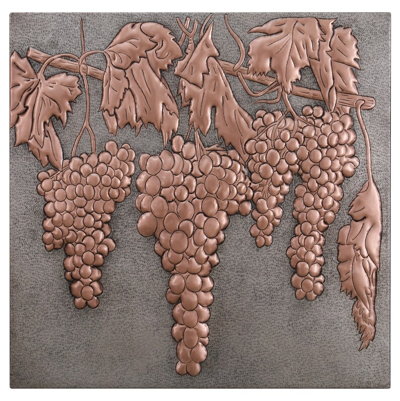 Grape Vine Wall Decor Grapes Wall Art Tuscan Kitchen - Etsy