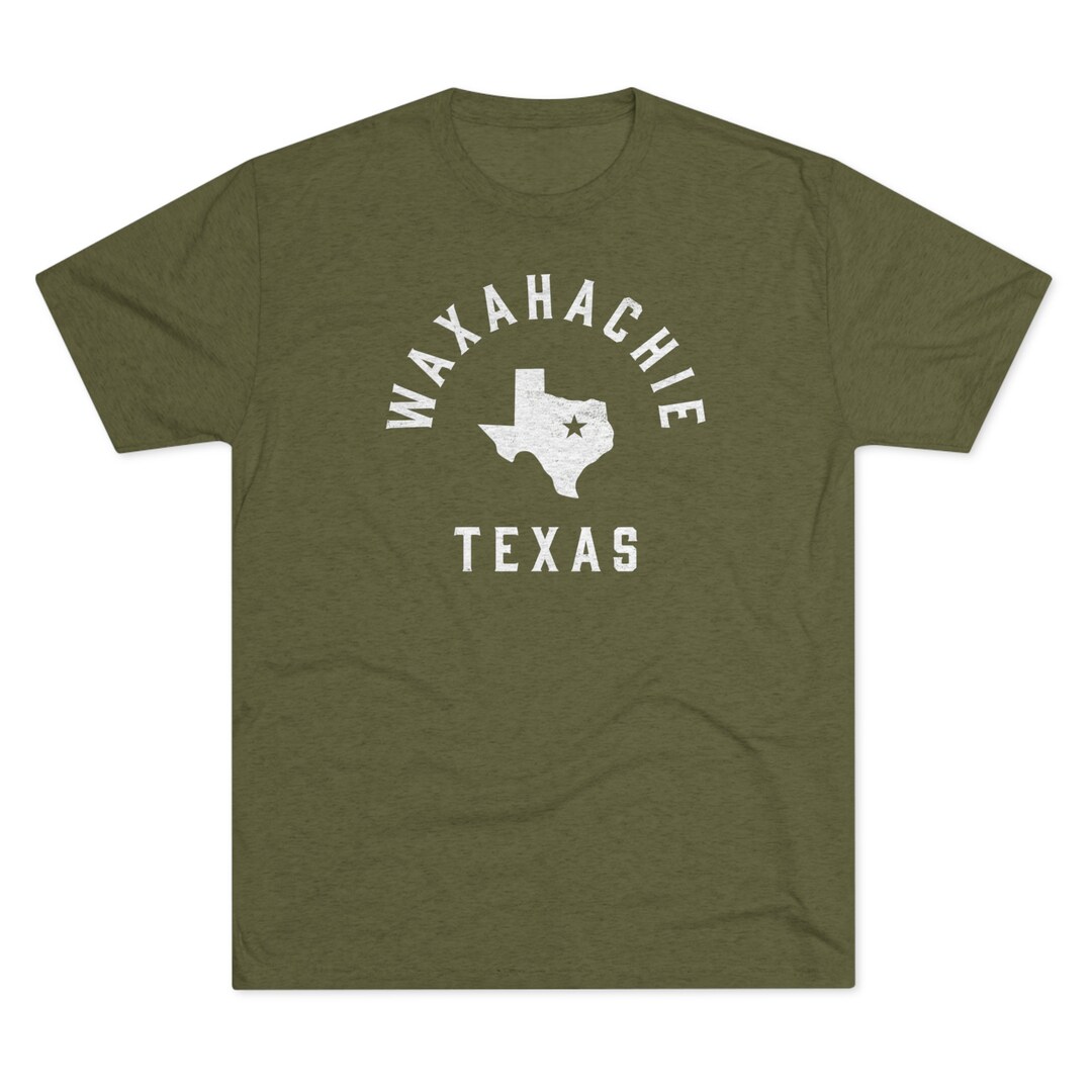 Custom Designed Waxahachie Unisex Tri-blend Crew Tee - Etsy