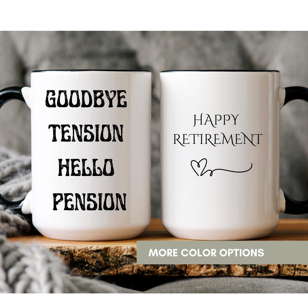 Custom Retirement Gift, Retirement Funny Mug, Retirement Gift for Her ...