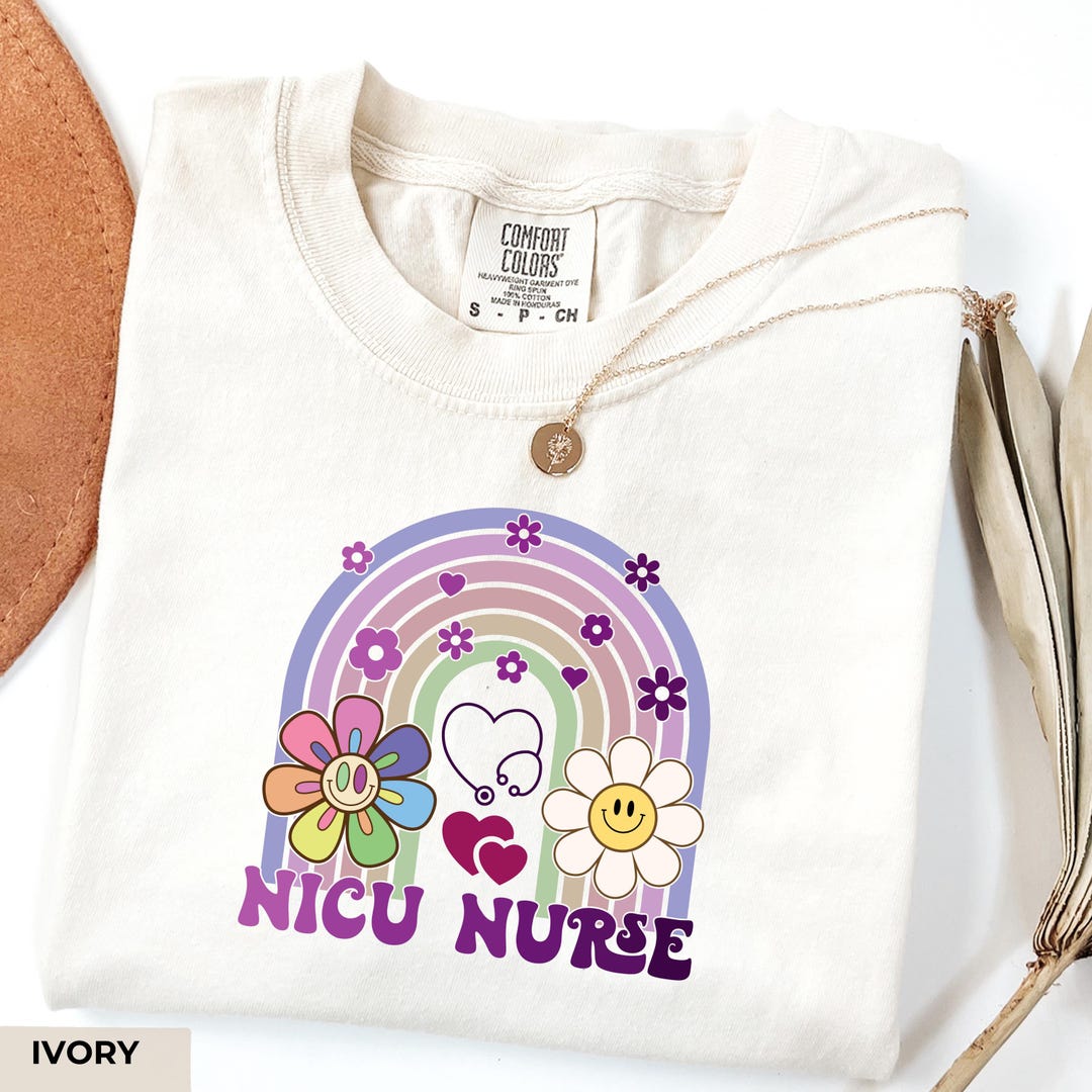 Comfort Colors®nicu Nurse Shirt for Nursing Nurse Shirt Neonatal ...