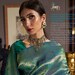 Royal Princess Golden Green Kanjivaram Silk Saree With Beautiful Blouse ...