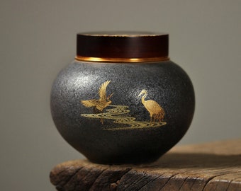 Black Tea Caddy - Etsy