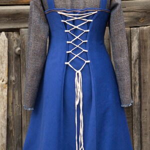 Embroidered Viking Apron Dress Set: Celtic Runes, Norse Festival ...