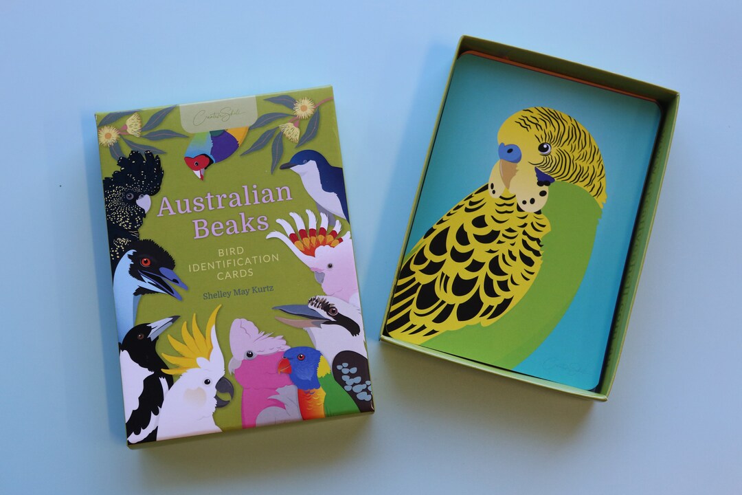 Australian Beaks Bird Identification Cards, Educational Bird Watching ...