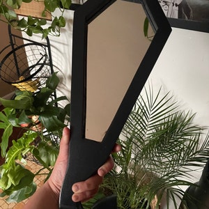 Gothic Coffin Hand Mirror - Etsy