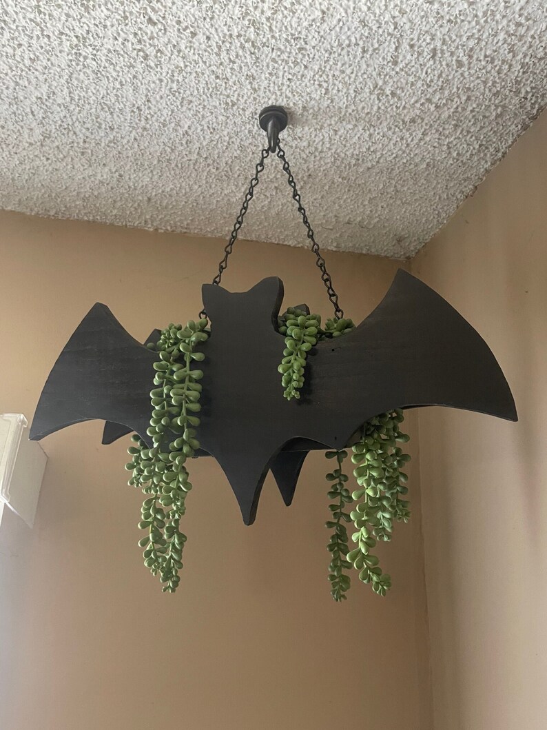 Hanging Bat Succulent Planter - Etsy