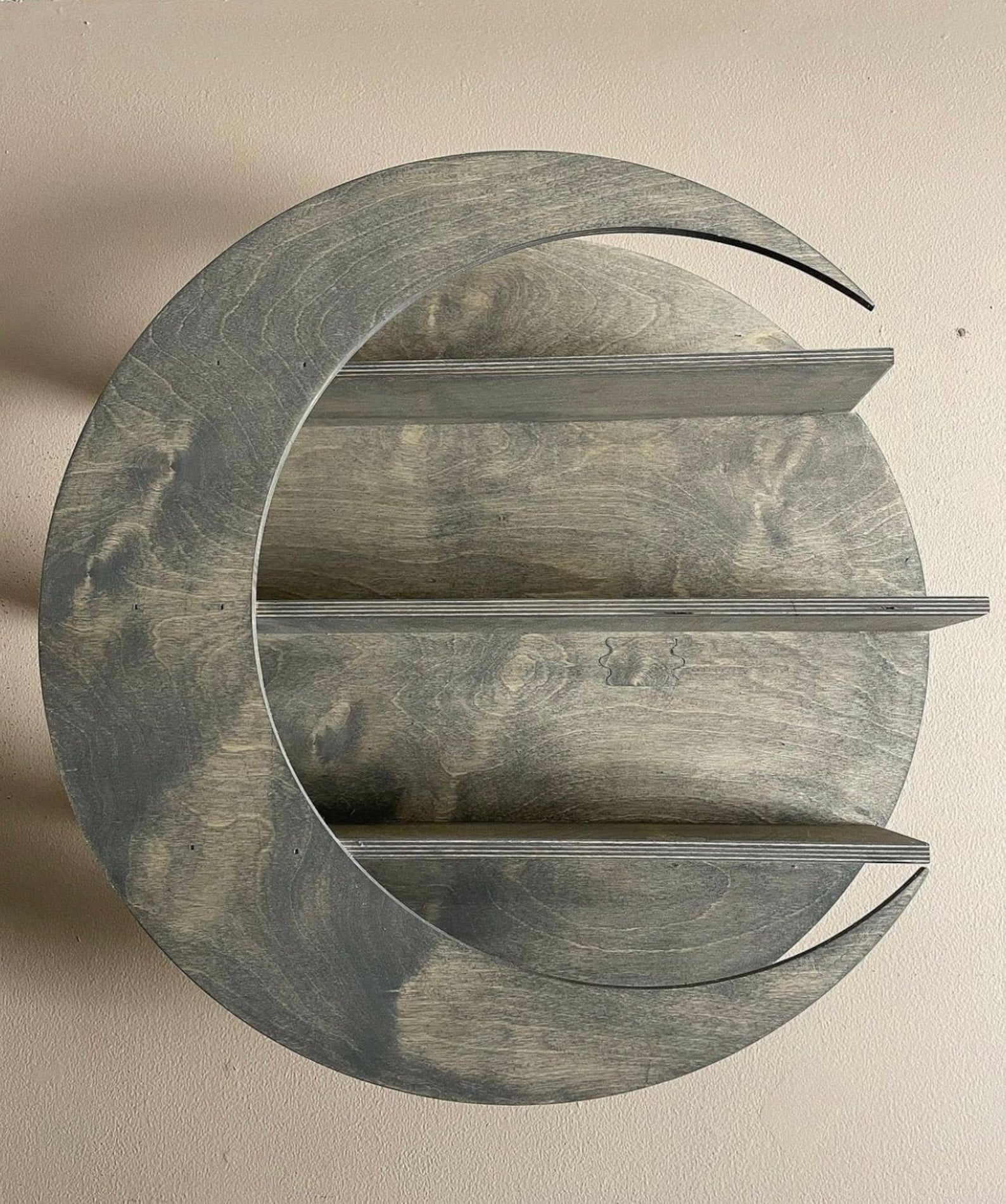 3 Tier Moon Shelf - Etsy