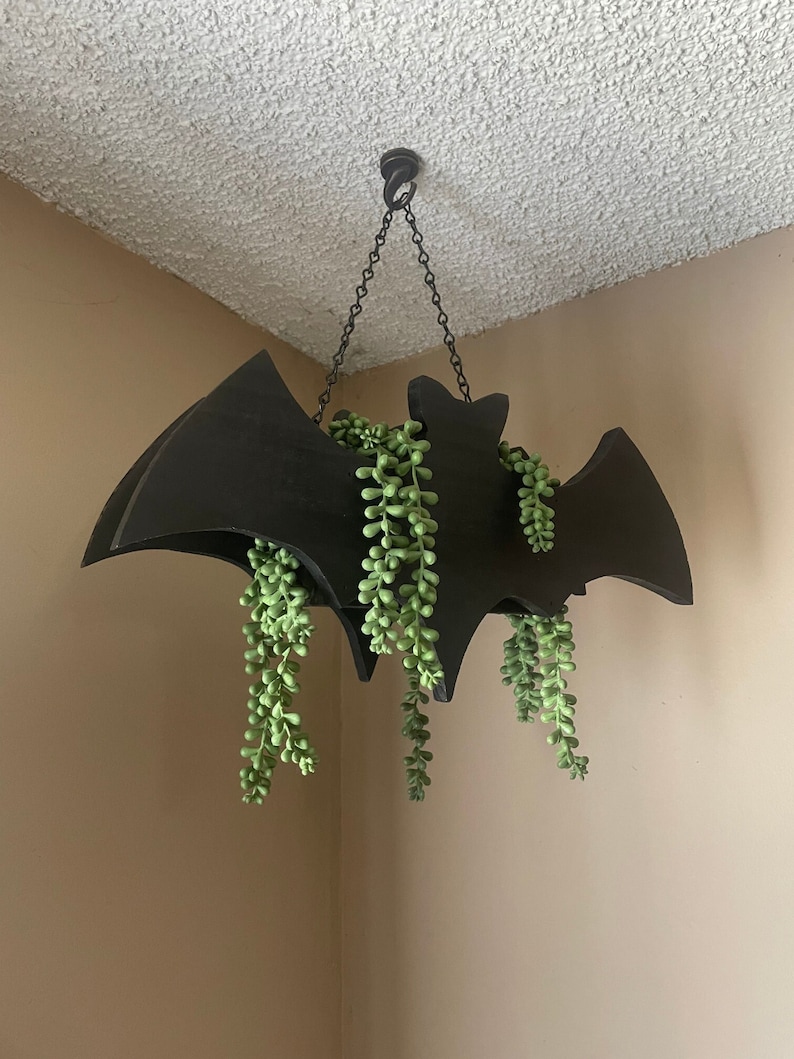 Hanging Bat Succulent Planter - Etsy