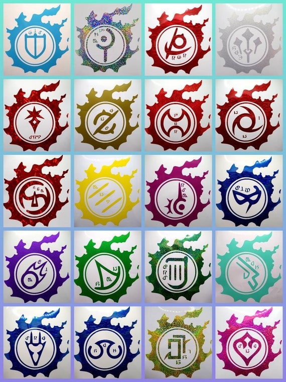 white or transparent options two sizes to choose Holographic Final ...