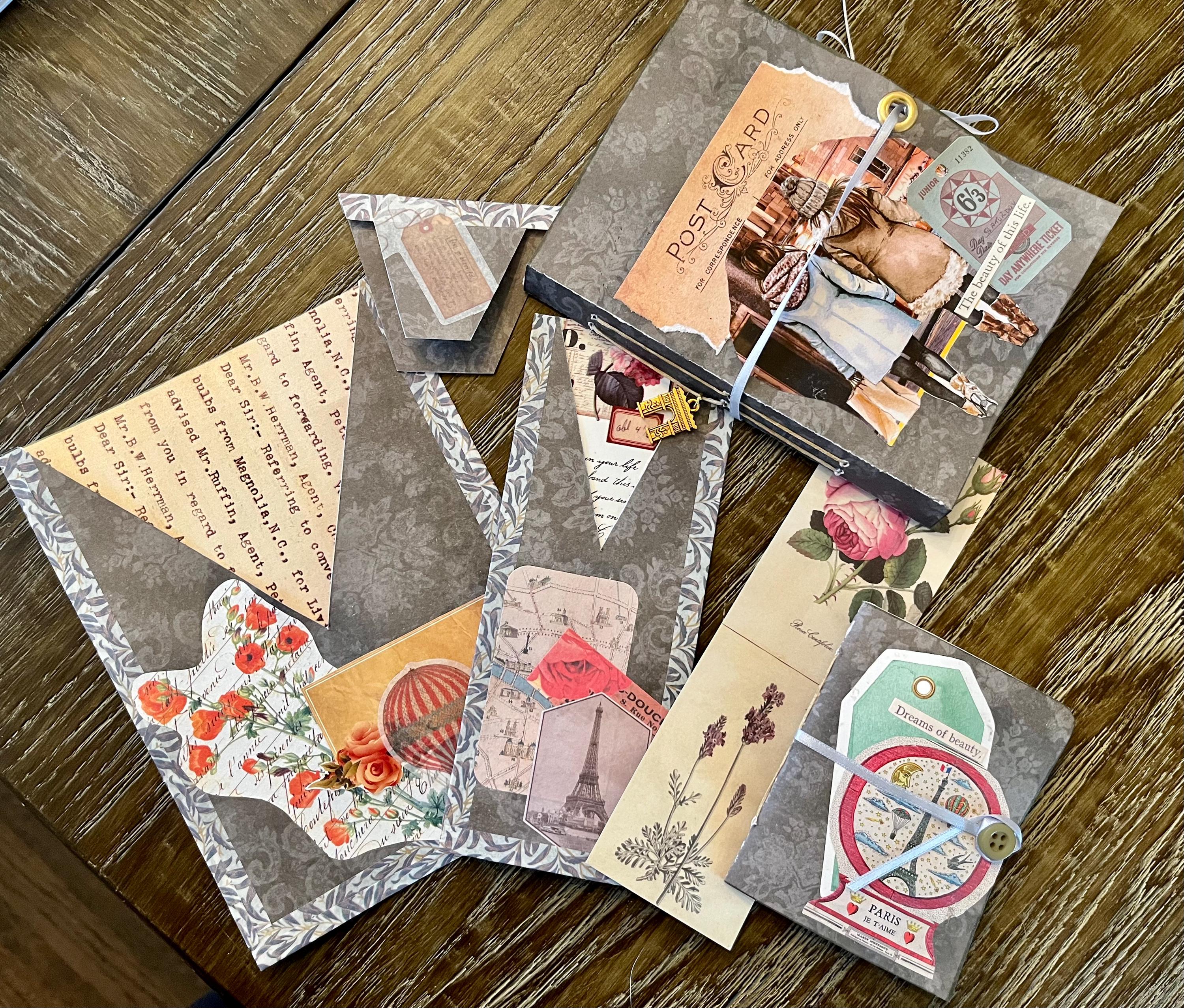 HANDMADE JOURNAL GIFT Sets- Unique, Matching Sets Include 5.5x4 ...