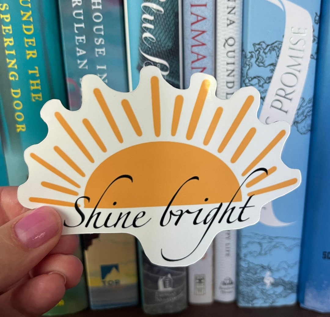 Sunshine Sticker- Aesthetic, Weatherproof Sticker for Laptop, Journal ...