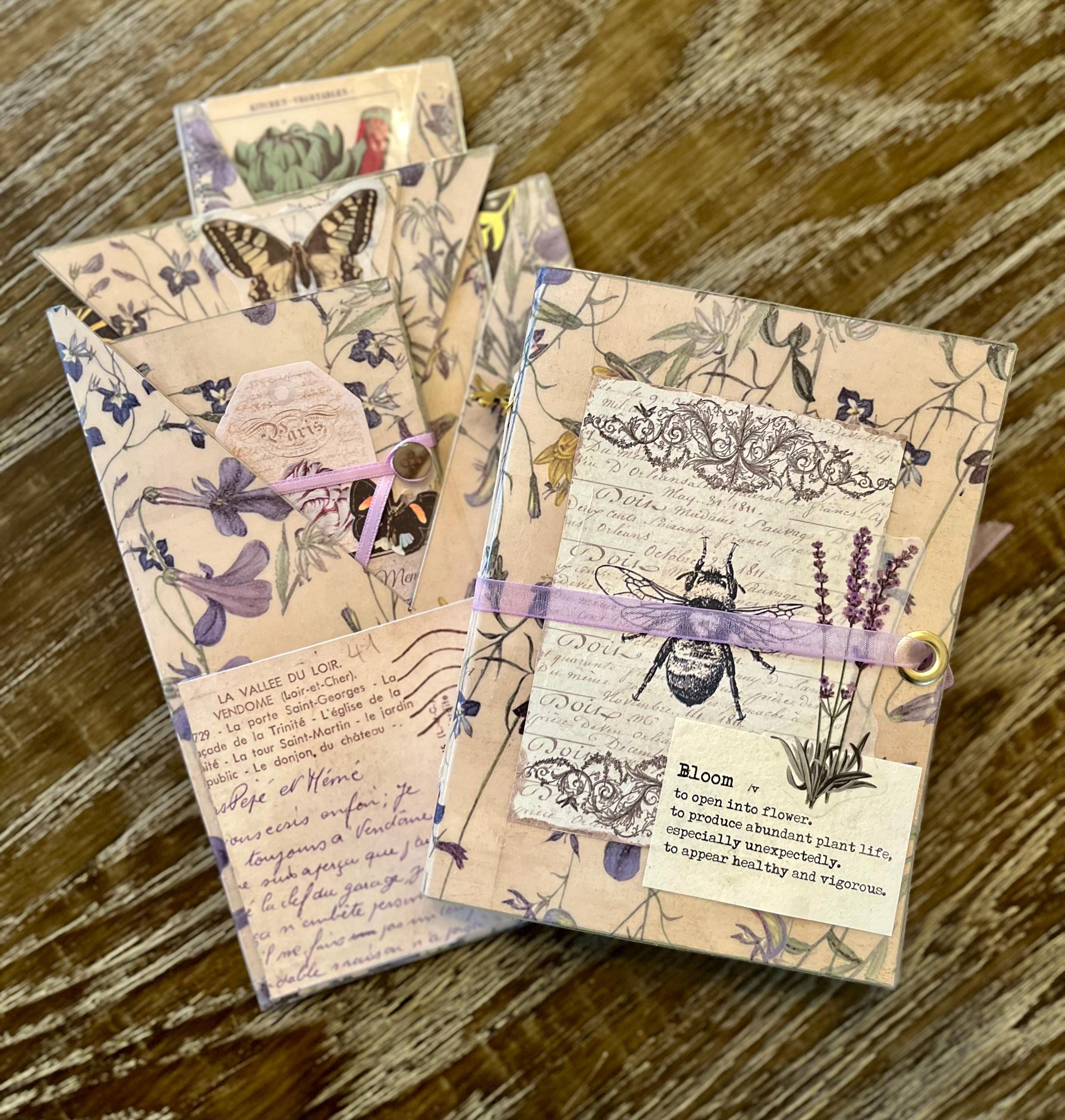 HANDMADE JOURNAL GIFT Sets- Unique, Matching Sets Include 5.5x4 ...