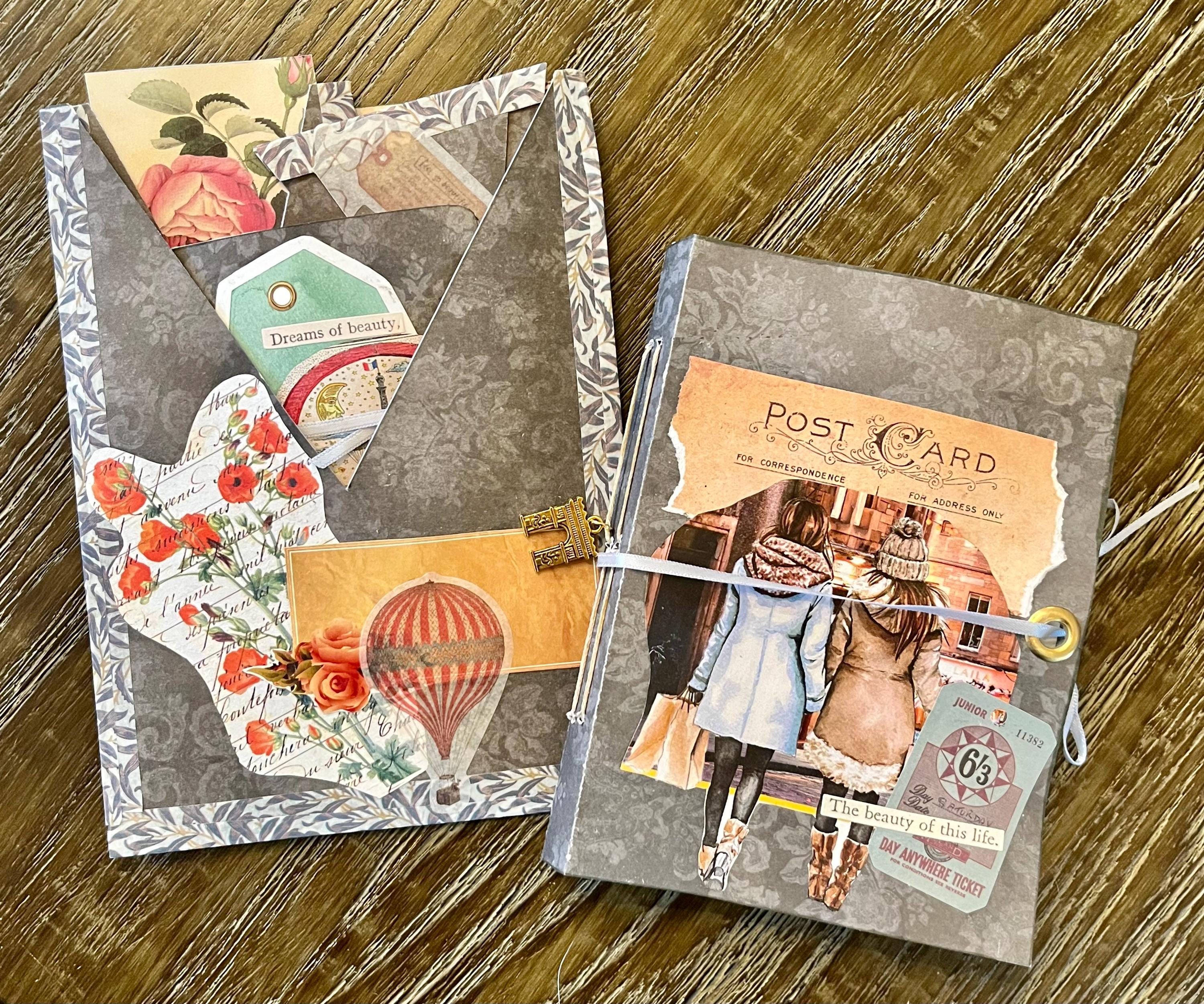 HANDMADE JOURNAL GIFT Sets- Unique, Matching Sets Include 5.5x4 ...