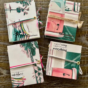 HANDMADE JOURNALS, One-of-a-kind Blank Junk Journal, 120 Unique Pages ...