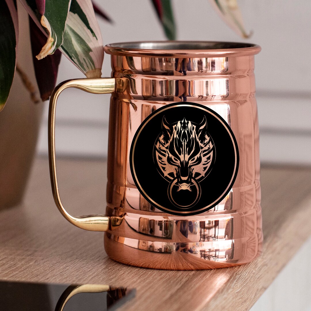 Fenrir Beer Pewter, Final Fantasy Beer Stein With Custom Engraving ...