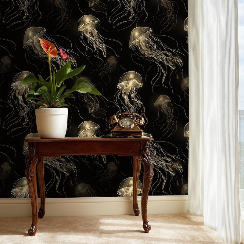 Black Inspired Wallpaper - Etsy