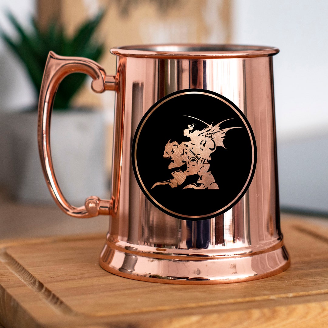 Final Fantasy VI Pewter, Personalized Final Fantasy Beer Beer Mug ...
