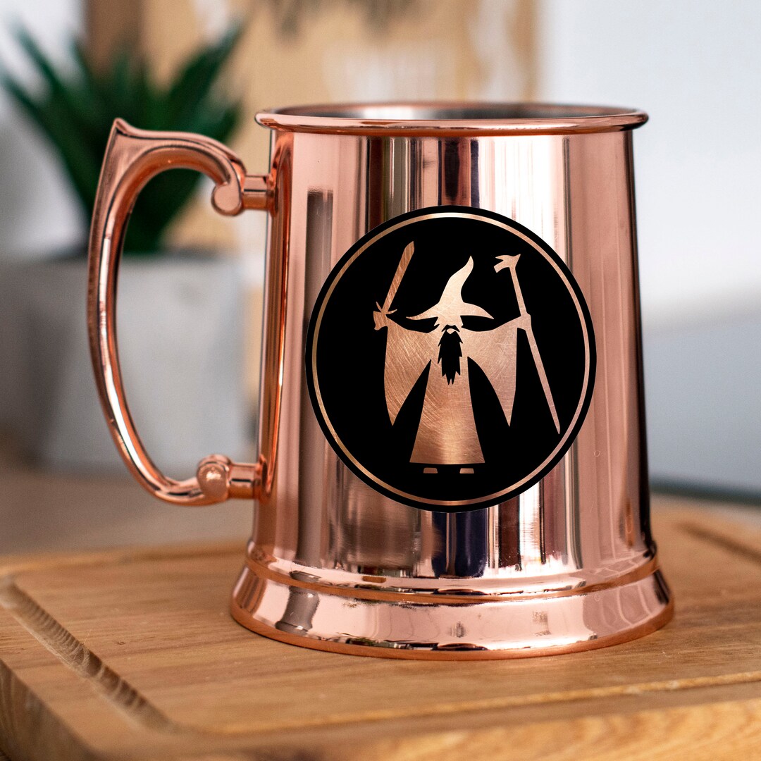 Lord of the Rings Gandalf, Personalized Beer Travel Pewter, LOTR Beer ...