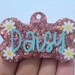 Daisy Pet Tagdaisy Flowerresin Pet Tagdogtagpersonalized - Etsy