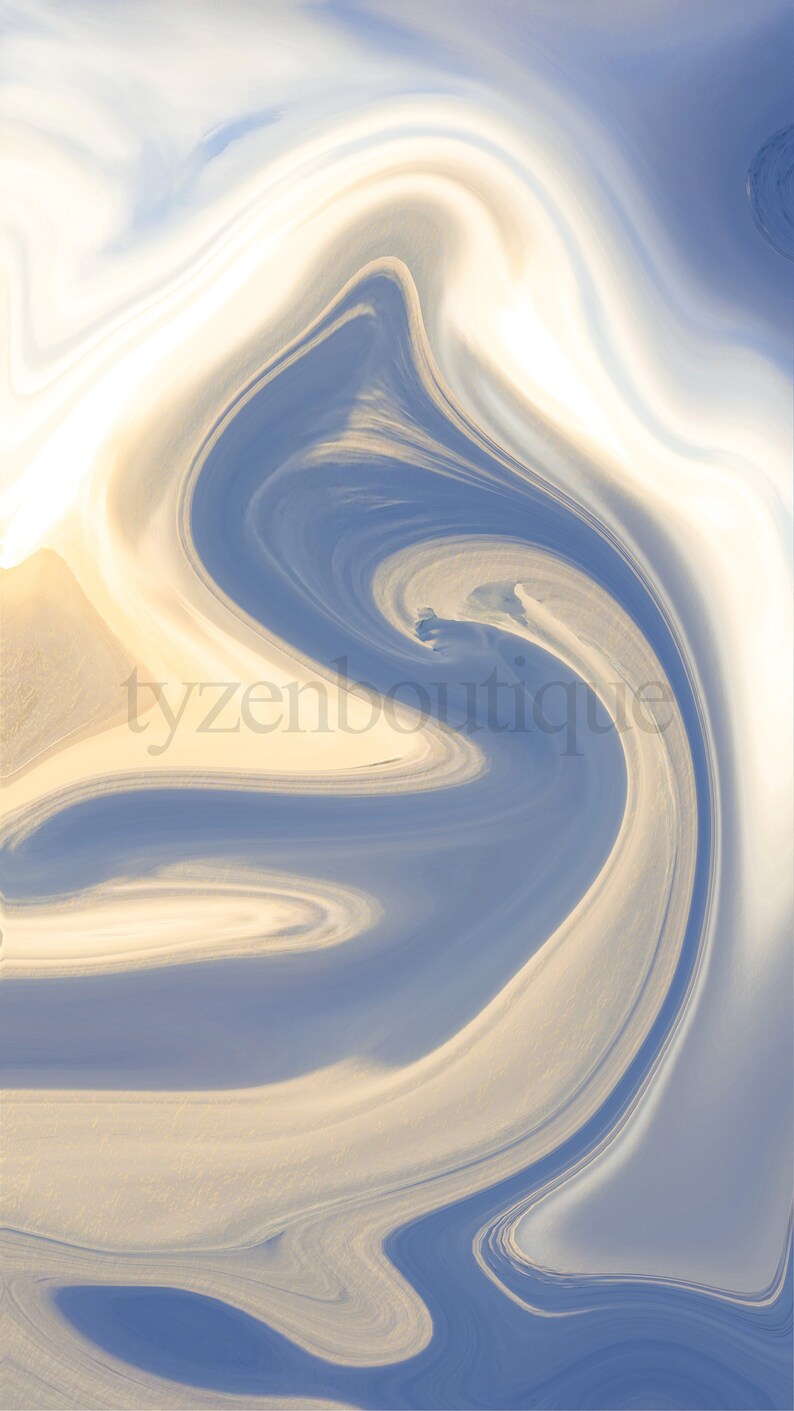 4K Blue and Gold Marble Smartphone Wallpaper, iPhone Wallpaper, Android ...