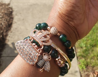 Stack Charm Bracelet | Etsy