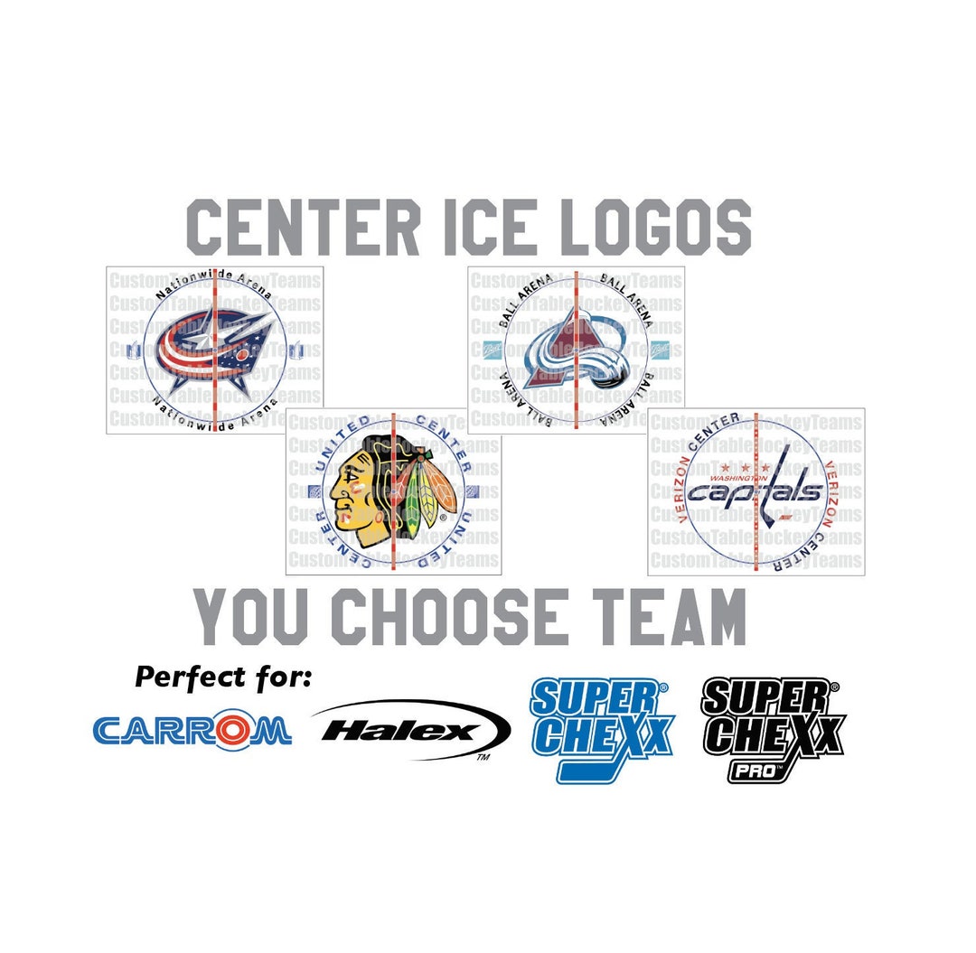 Carrom Halex or Super Chexx Hockey Ice Sheet Logos (custom) - Etsy
