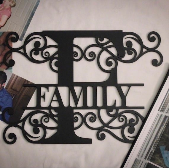 Wooden Name Monograms - Etsy